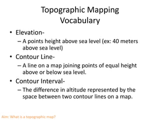 Lesson 12 intro to topo | PPTX