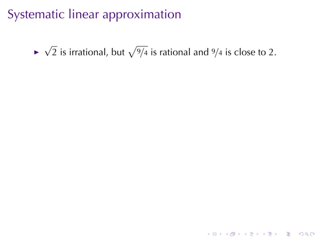 Lesson 12: Linear Approximation | PPT