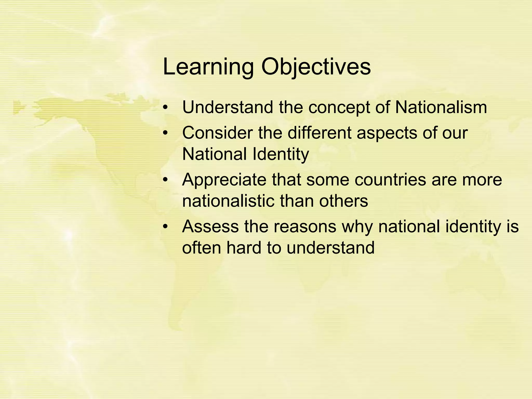 Lesson 12 national identity | PPTX