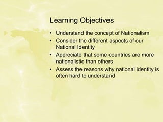Lesson 12 national identity | PPTX