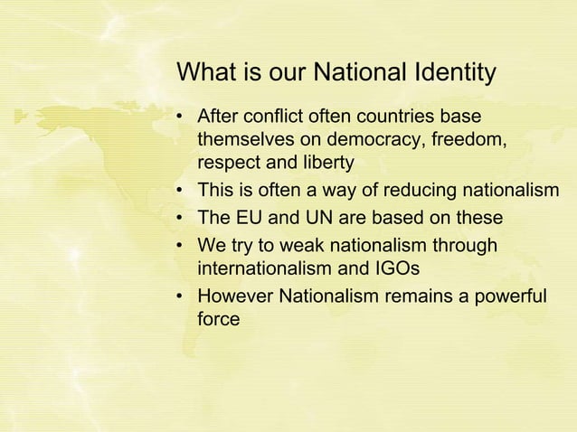Lesson 12 national identity | PPTX
