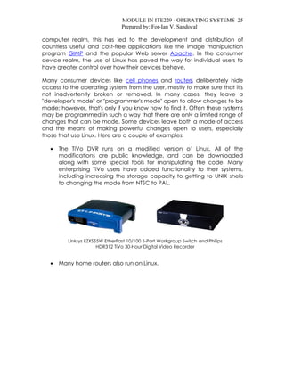 Lesson 12 Operating System Development | DOC | Operating Systems ...
