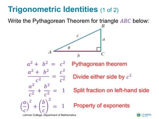 Lesson 12: Right Triangle Trigonometry | PPTX