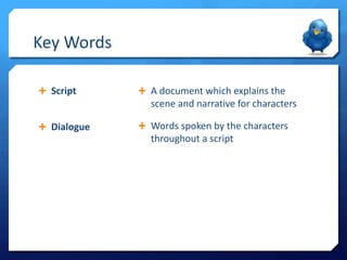 LO1 - Lesson 12 - Script | PPTX