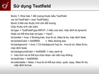 Lesson12 - text field | PPT