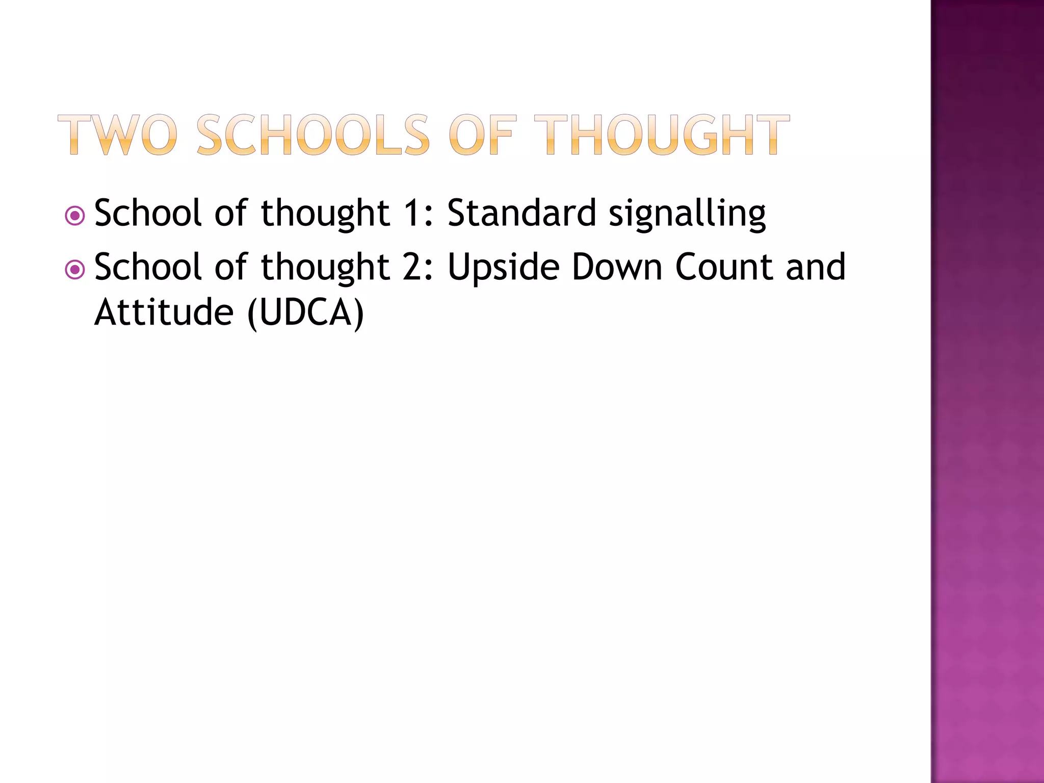 Lesson 12 The Basics Of Signalling | PPT