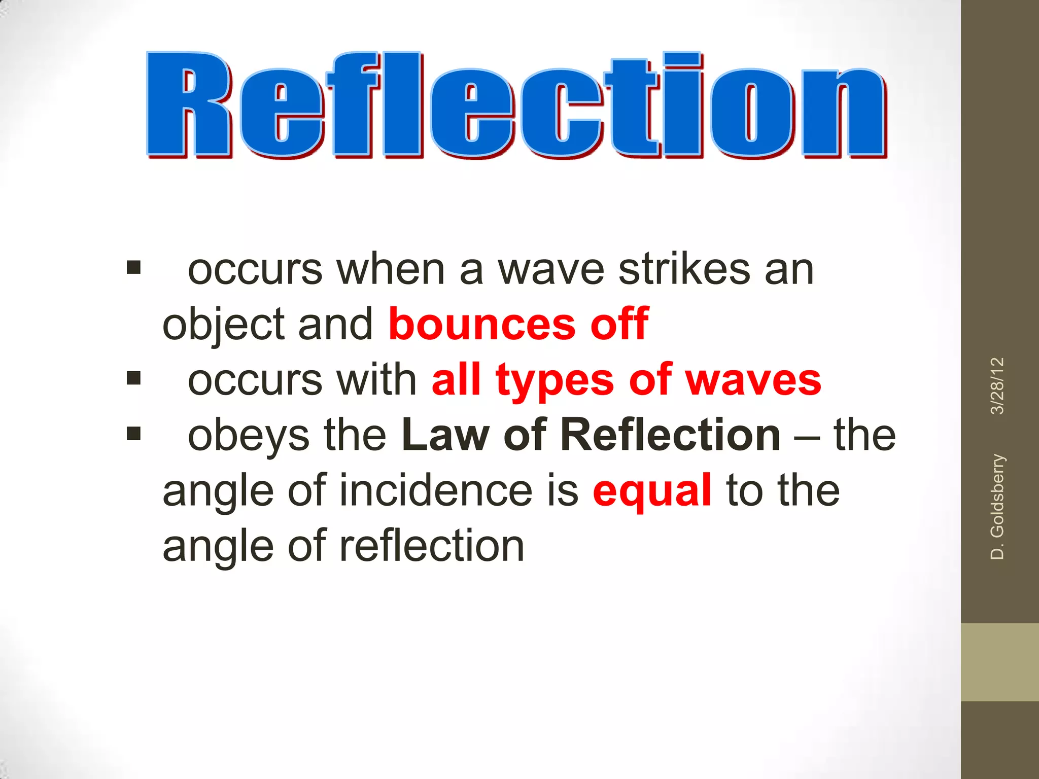 Lesson 12 wave interactions | PPTX