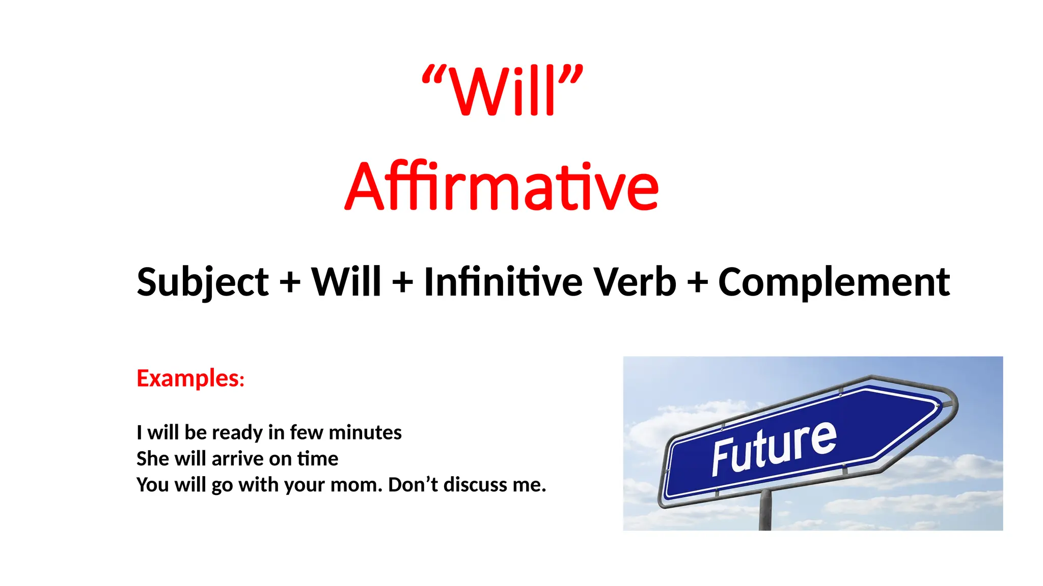 clase de ingles Will as future form.pptx