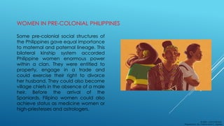 Women in the Philippines | PDF