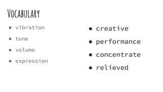 Lesson 12 ah, music | PPTX