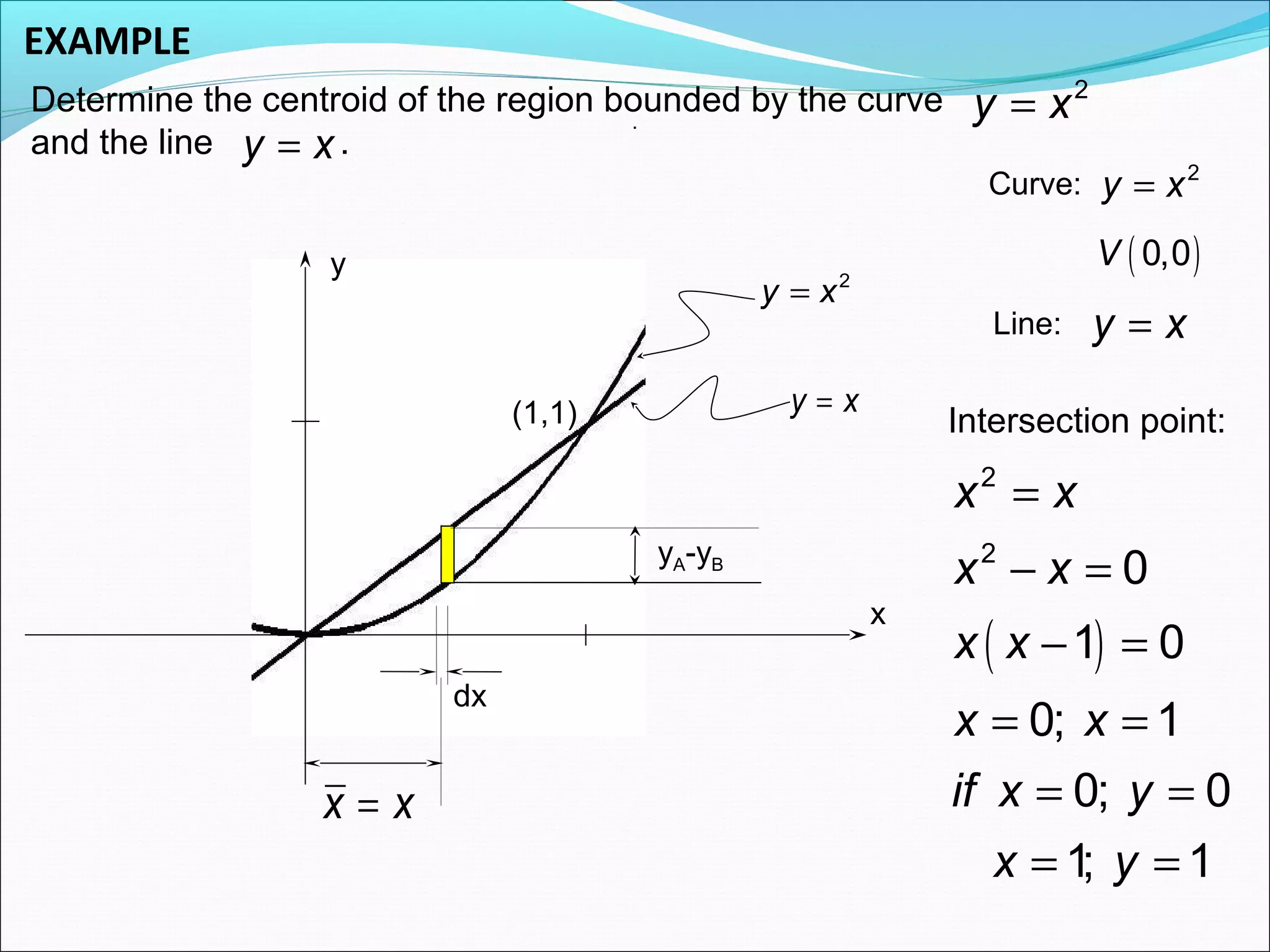 Lesson 12 centroid of an area | PPT