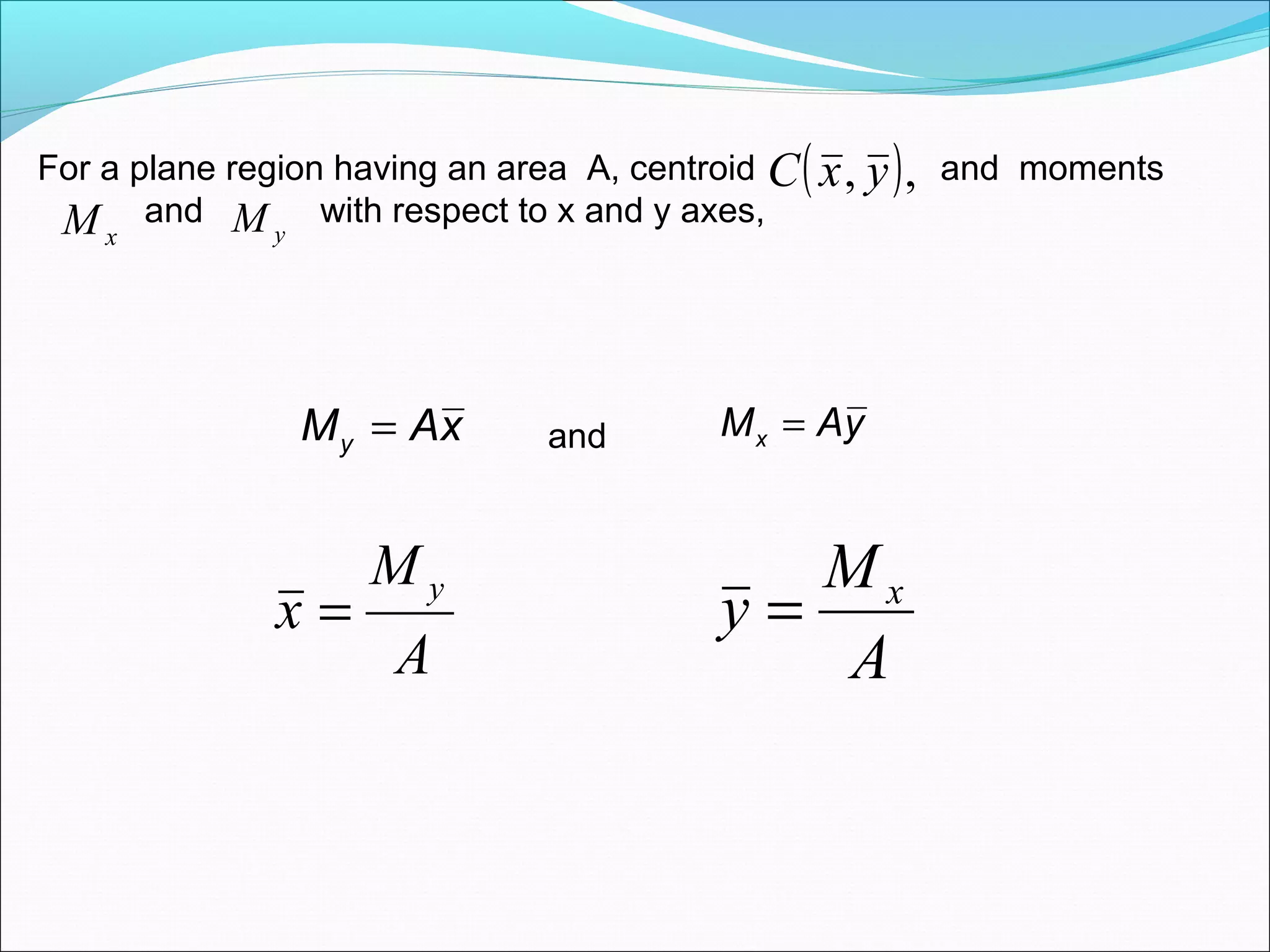 Lesson 12 centroid of an area | PPT