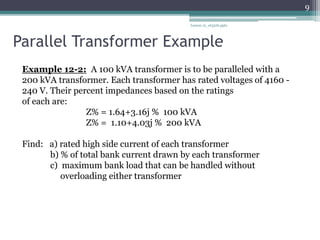 Parall Operation Transformers | PPT