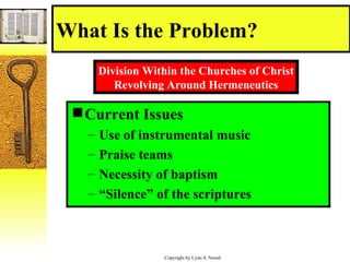 Lesson 12 hermenuetics | PPT