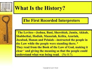 Lesson 12 hermenuetics | PPT