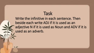 lesson12_verbal-Infinitives-and-its-functions. | PPT
