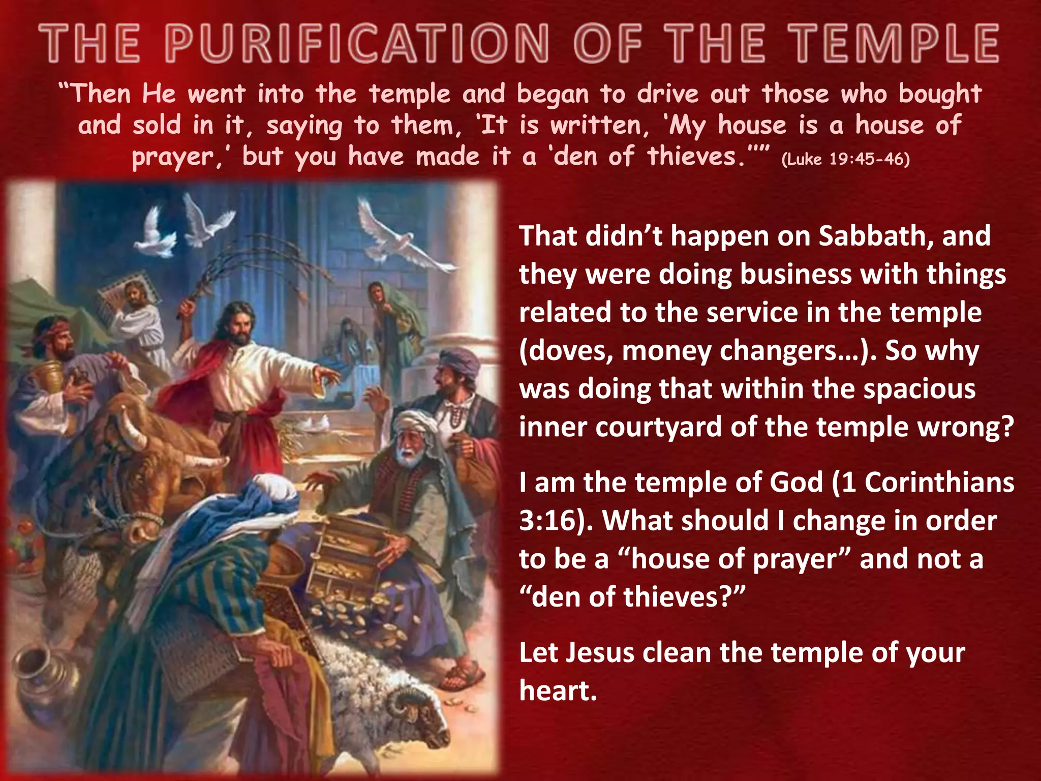 Lesson 12 | Jesus in Jerusalem | Sabbath School Power Point | PPTX