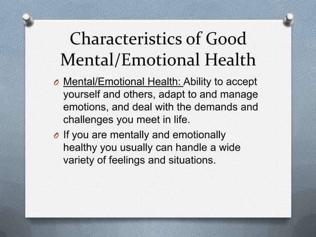 Achieving Good Mental Health | PPTX | Mental Health | Diseases and ...