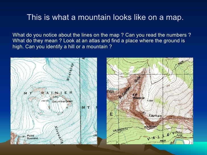 Mountain Diagrams