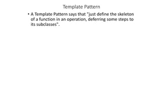 Lesson12 other behavioural patterns | PPT