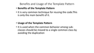 Lesson12 other behavioural patterns | PPT