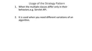 Lesson12 other behavioural patterns | PPT