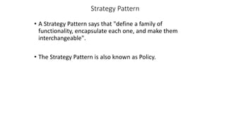 Lesson12 other behavioural patterns | PPT