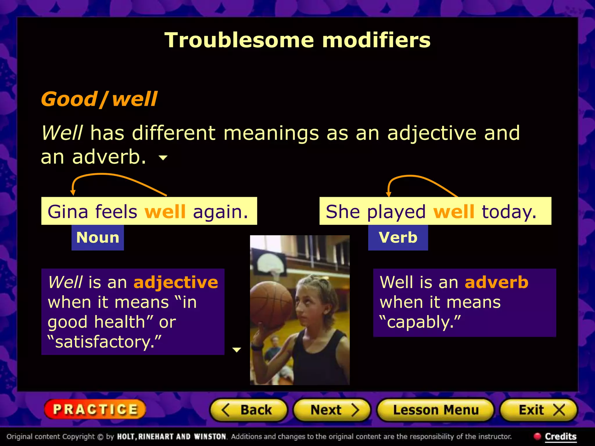 Lesson 12 Understanding Modifiers.ppt