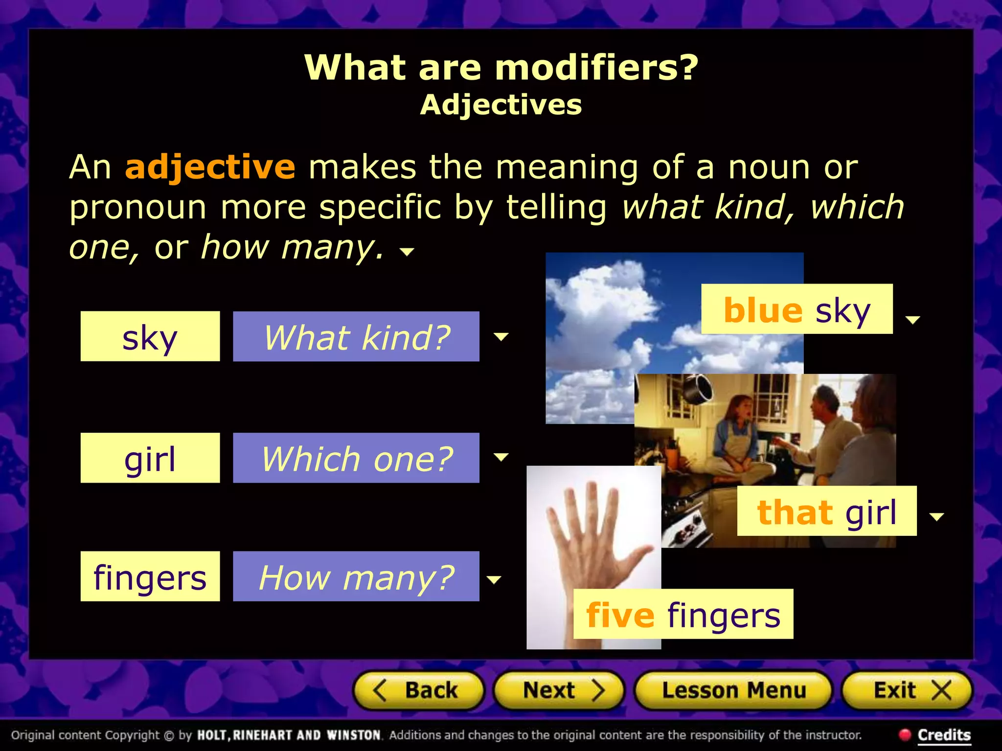 Lesson 12 Understanding Modifiers.ppt