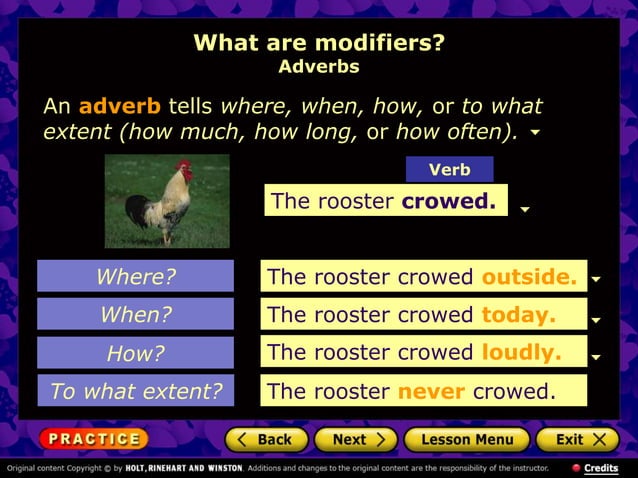 Lesson 12 Understanding Modifiers.ppt