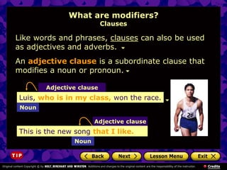 Lesson 12 Understanding Modifiers.ppt