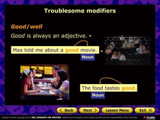 Lesson 12 Understanding Modifiers.ppt