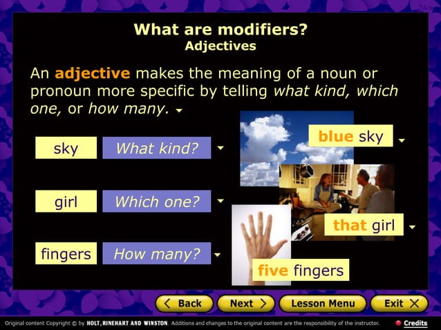 Lesson 12 Understanding Modifiers.ppt