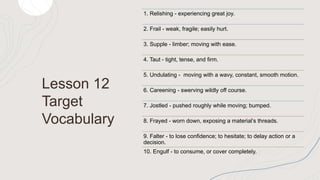 Lesson 12 Vocabulary words spelling class.pdf