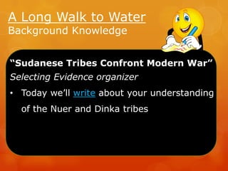 A Long Walk to Water - Lssn 13 | PPTX