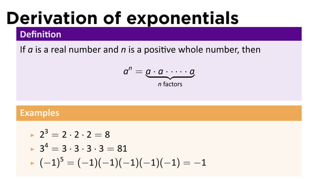 Lesson 13: Exponential and Logarithmic Functions (slides) | PDF