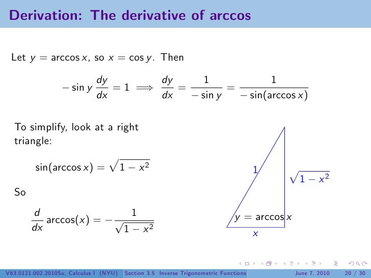 Lesson 16: Inverse Trigonometric Functions