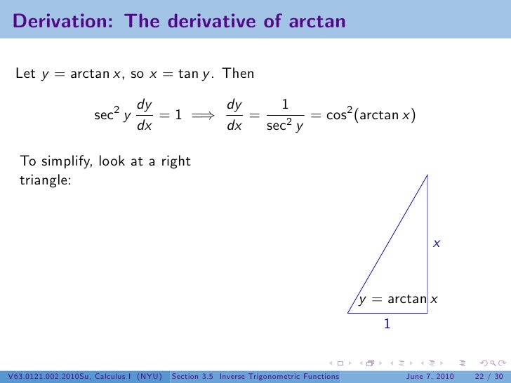 Lesson 16: Inverse Trigonometric Functions