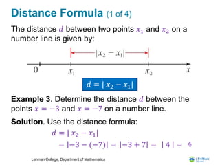 Lesson 13: Midpoint and Distance Formulas | PPTX