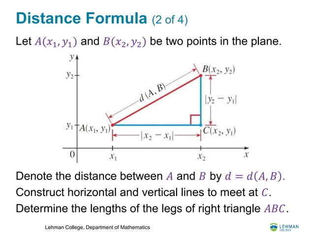 Lesson 13: Midpoint and Distance Formulas | PPTX | Physics | Science