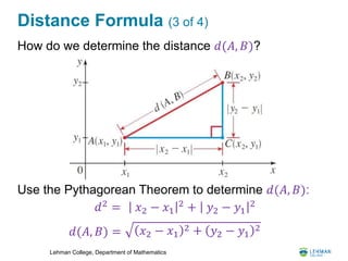 Lesson 13: Midpoint and Distance Formulas | PPTX