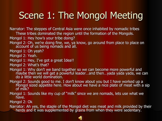 The Story of the Mongols | PPT