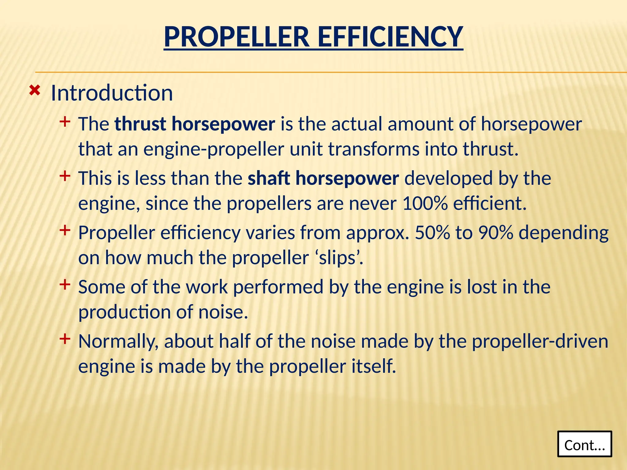 Gas turbine engine Propeller Efficiency.pptx