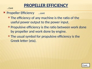 Gas turbine engine Propeller Efficiency.pptx