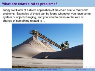 Lesson 13: Related Rates Problems | PDF