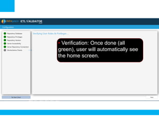 ETL Validator: Table to Table Comparison | PPTX | Databases | Computer Software and Applications