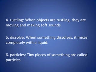 Lesson 13 a tree is growing | PPTX | Science