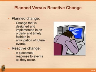 Lesson 13 Managing Organization Change and Innovation | PPT