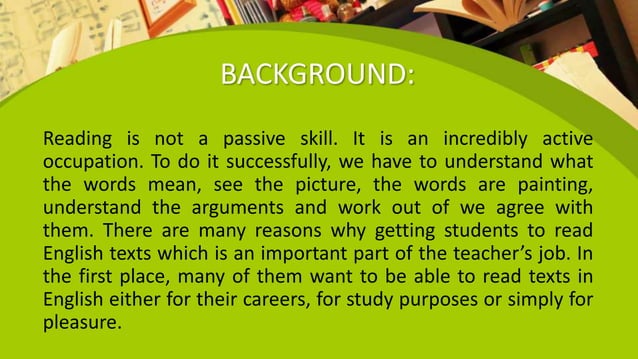 Creating pre, while, post reading activities | PPTX | Homework and ...