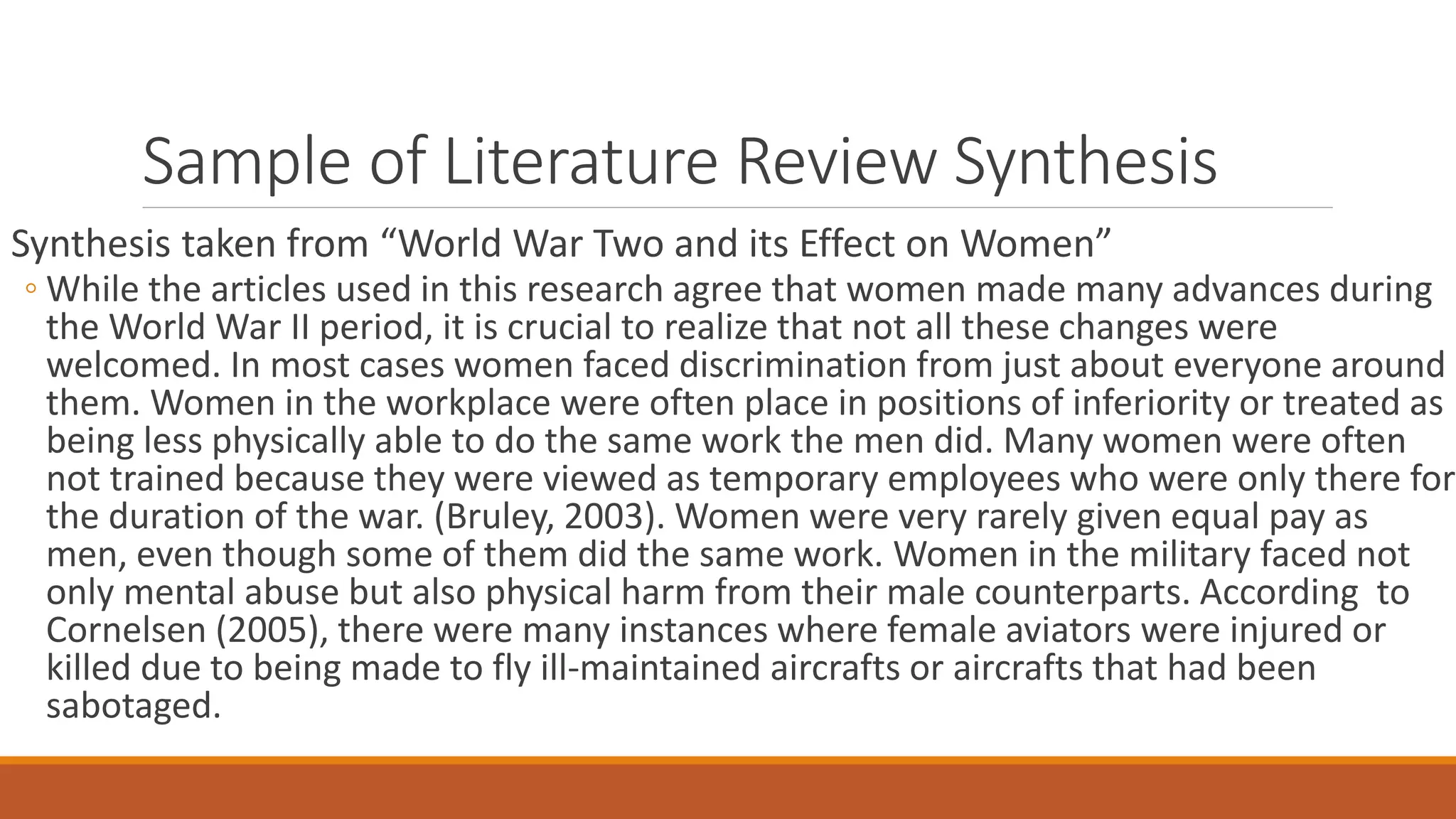 Lesson 13 synthesizing information from relavant literature | PPTX